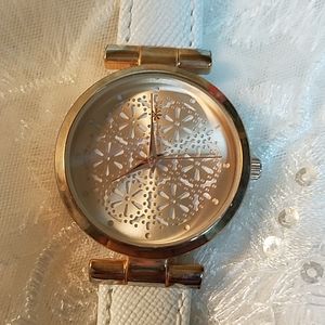 Isaac Mizrahi | Accessories | Issac Mizrahi Watch With Leather Strap ...